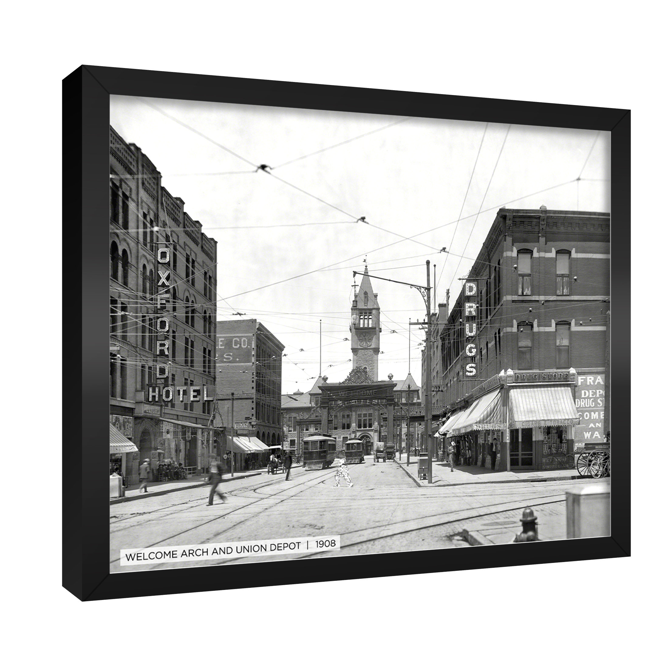 Winston Porter Welcome Arch And Union Depot 1908 | Wayfair